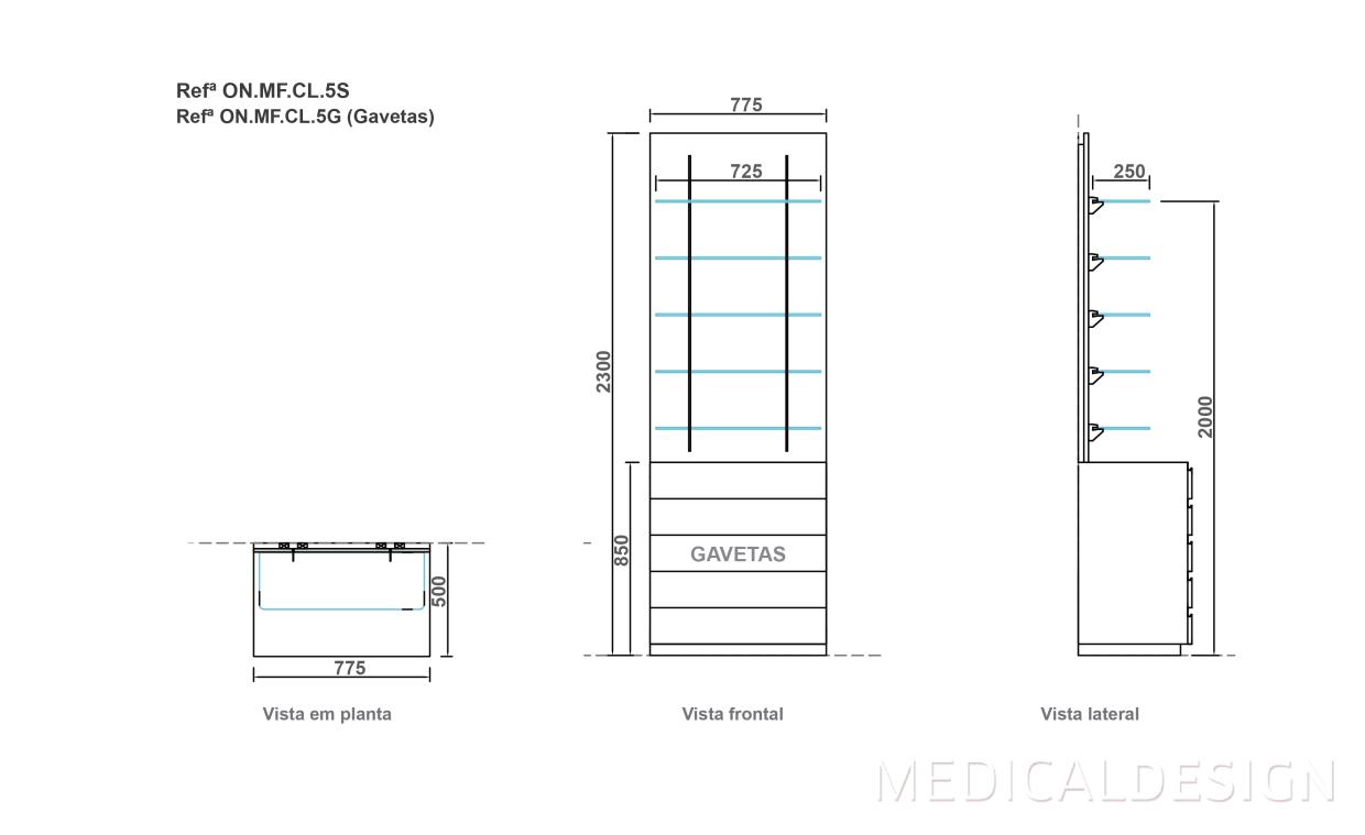 Linha Clean - Medical Design
